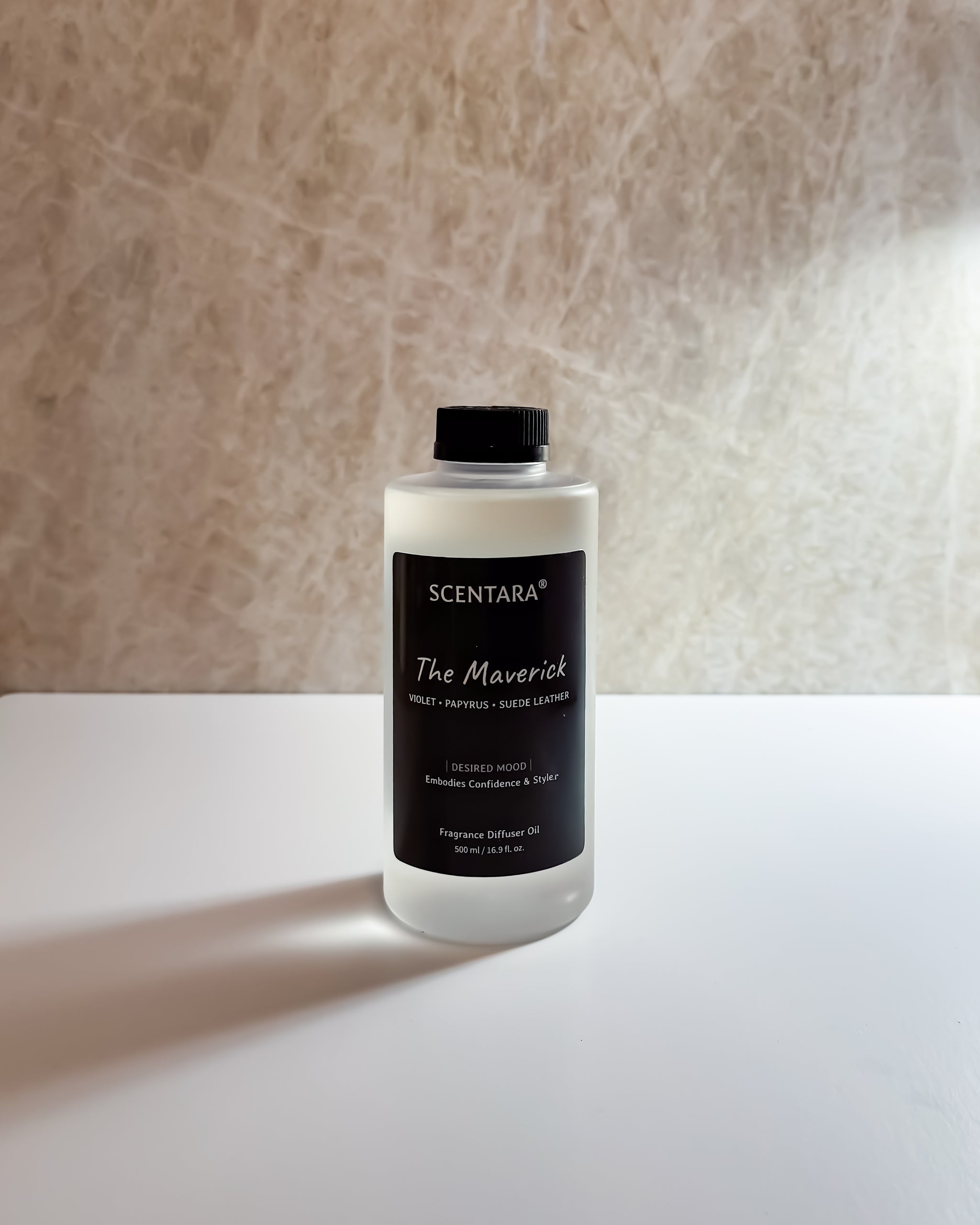 The Maverick | Woody Leather Diffuser Oil | Scentara